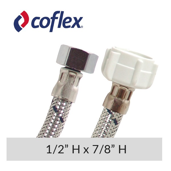 Acople Flexometálico para Sanitario en Acero Inoxidable 40cm | Calidad ...